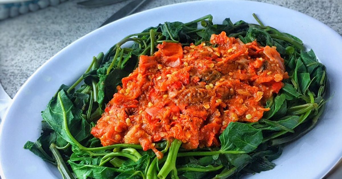 Resep Plecing Kangkung oleh Zulifatul Afwah - Cookpad