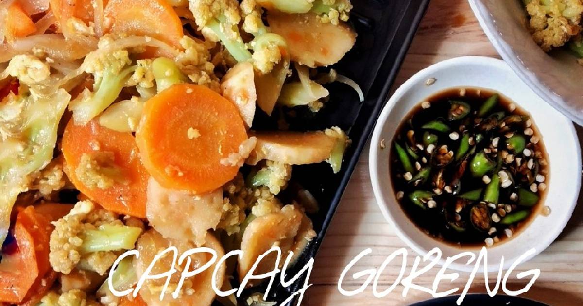 Resep Capcay Goreng oleh aniesaryono - Cookpad