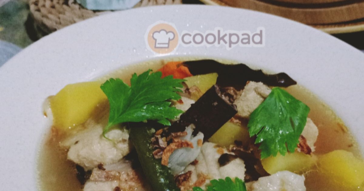 Resipi Sup Ikan Yu oleh mamy_kitchen89 - Cookpad