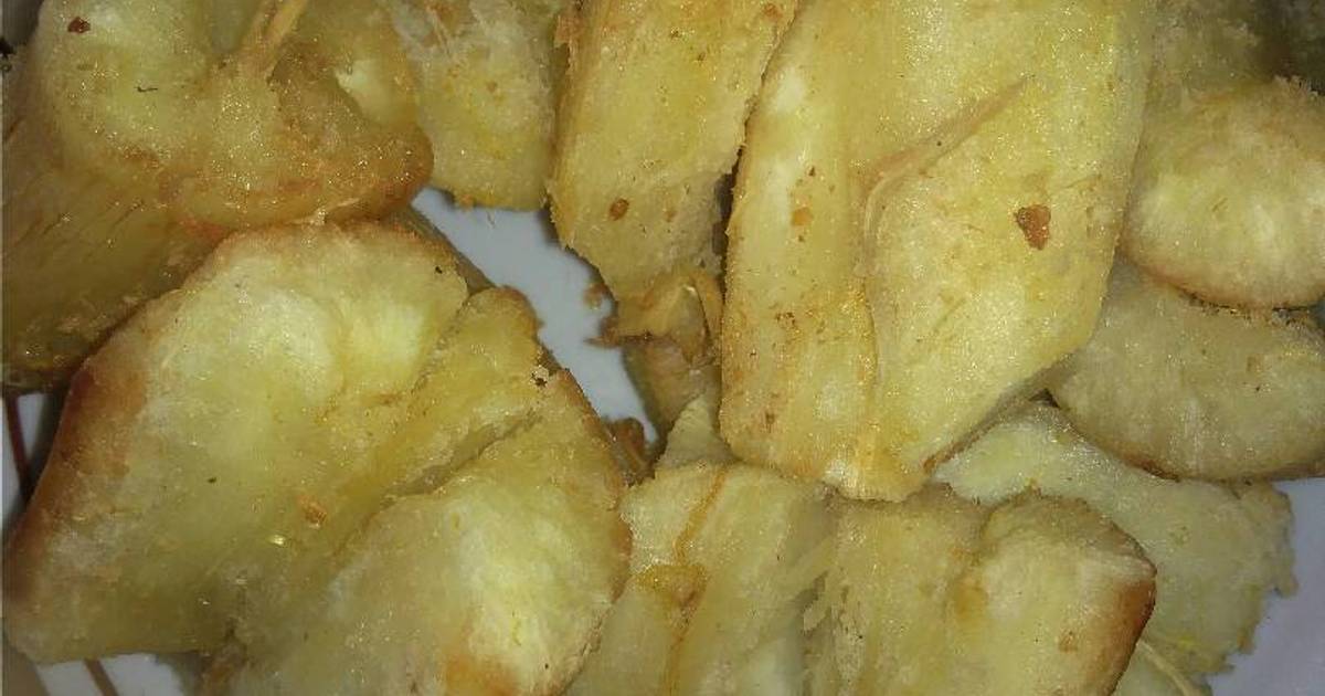 Resep Singkong goreng merekah empuk gurih oleh Atun Mey - Cookpad