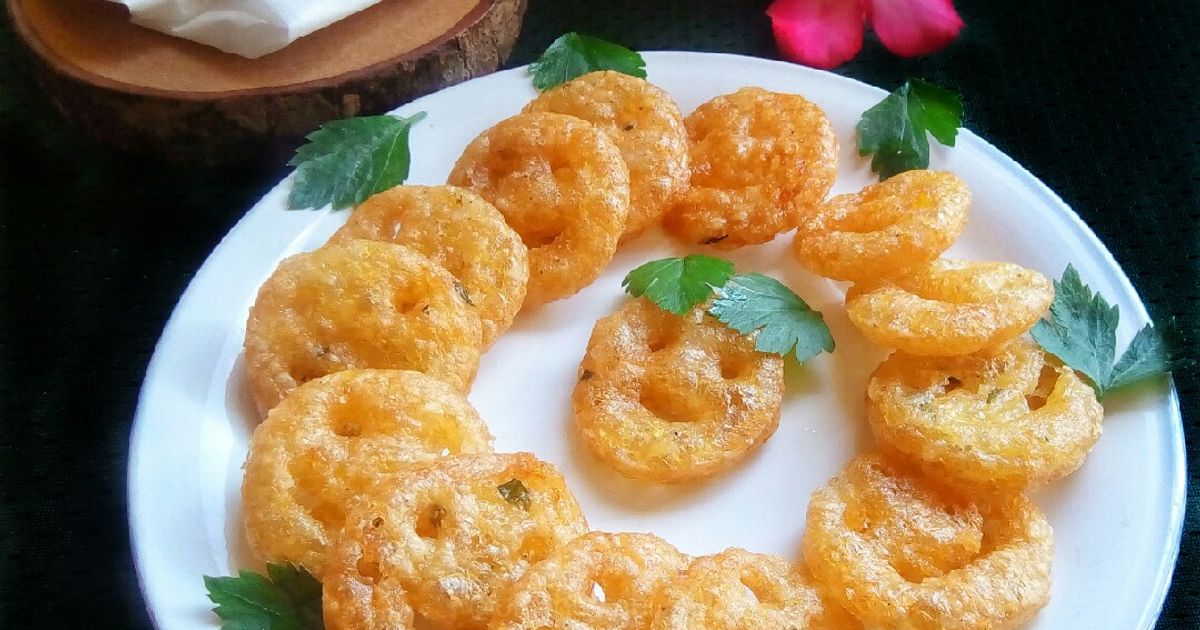 Resep 022. Cheezy Smiley Potato (Snack Mpasi 1y+*) oleh Tati SoLina ...