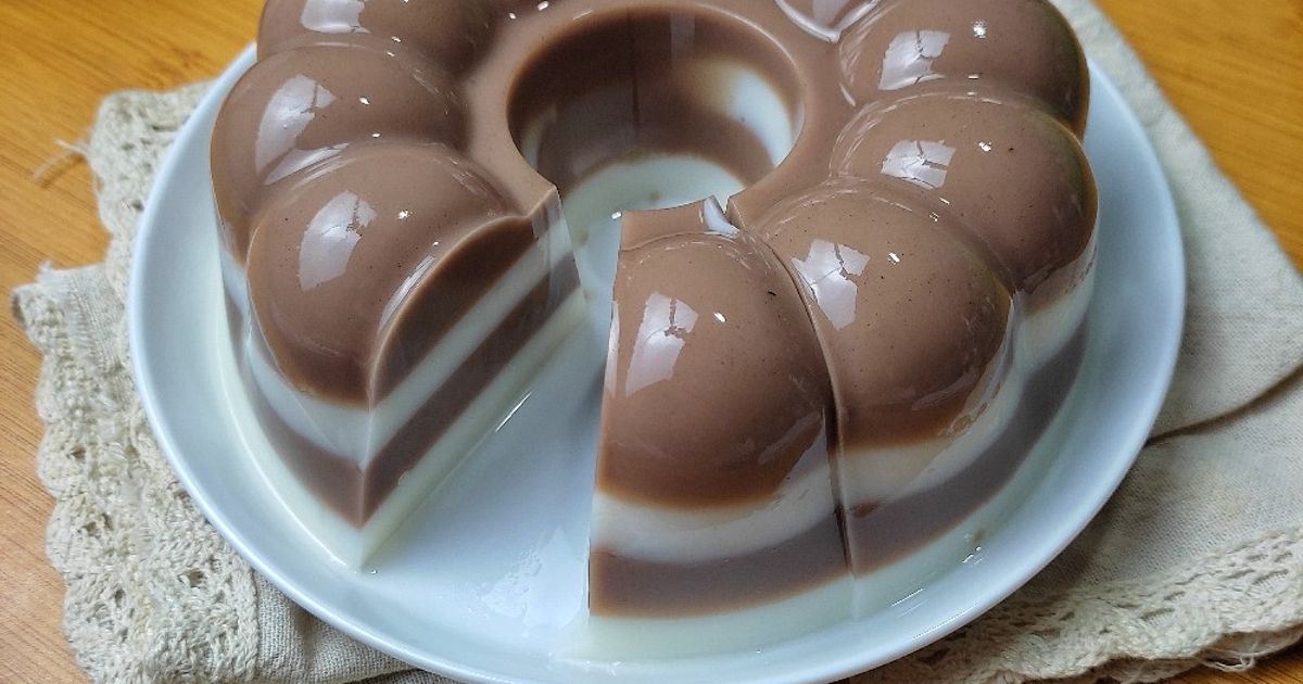 Resep Agar Agar Susu Coklat oleh Nendah Rismaita - Cookpad