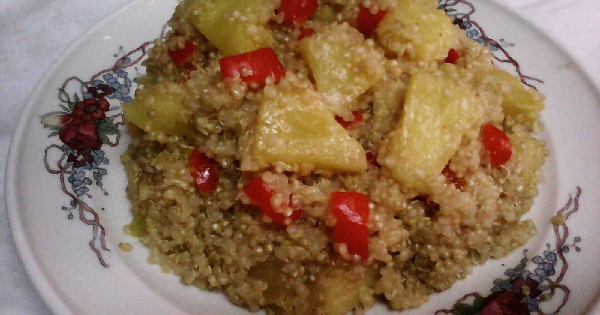 Quinoa Con Piña Receta de Mayte Fuentes Garcia