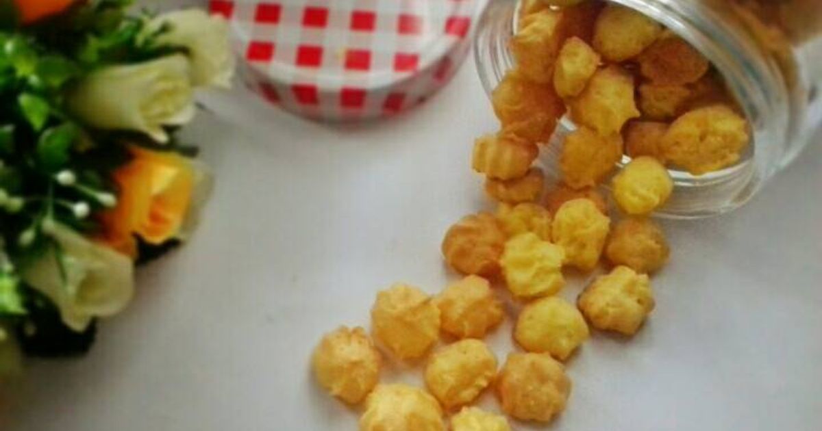 Resep Soes Kering A. K. A Crispy Choux Enak oleh elya_fauziah - Cookpad