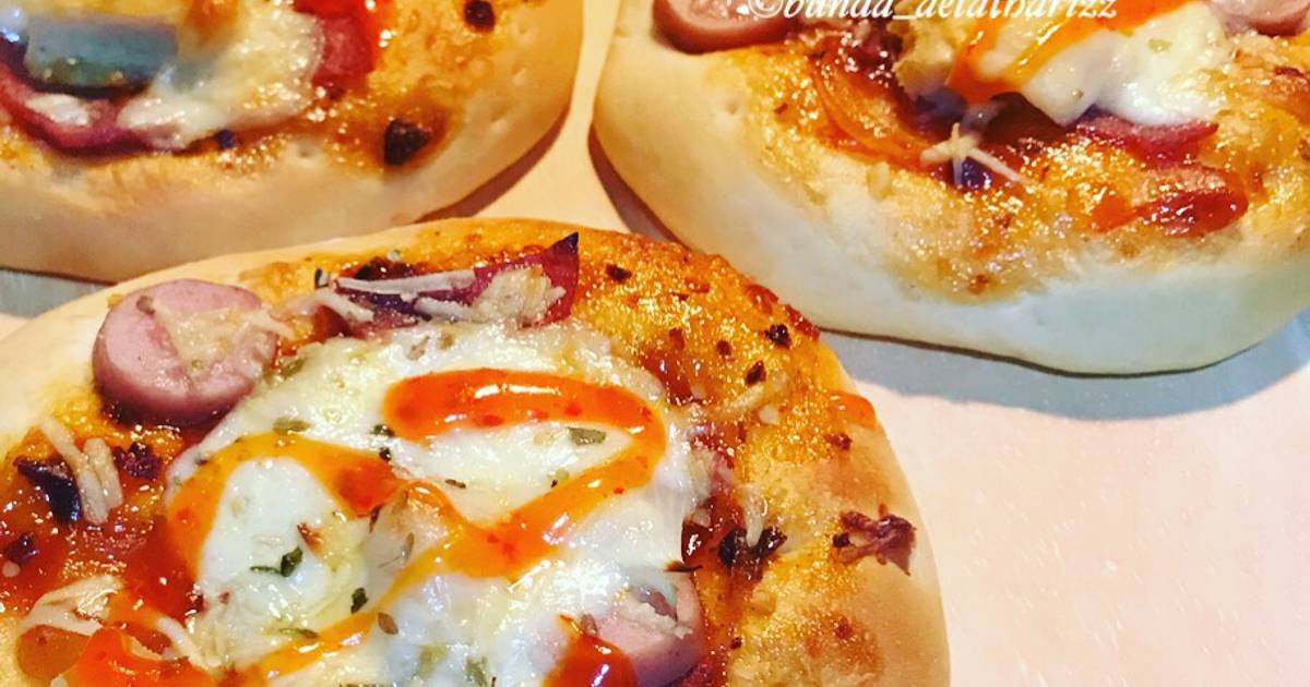 Resep Pizza mini oleh Bunda_aelatharizz - Cookpad