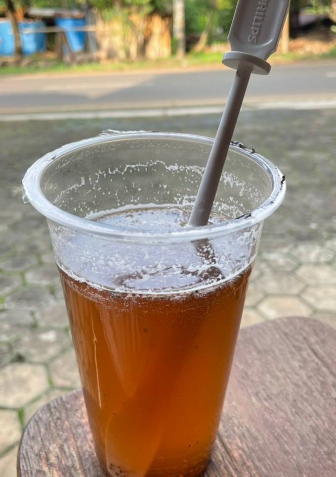 Resep Soda lemon teh bisa ganti teh kemasan pake teh bandulan, adem ...