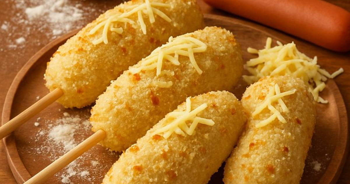 Resep Corn dog mozarella oleh hilda - Cookpad