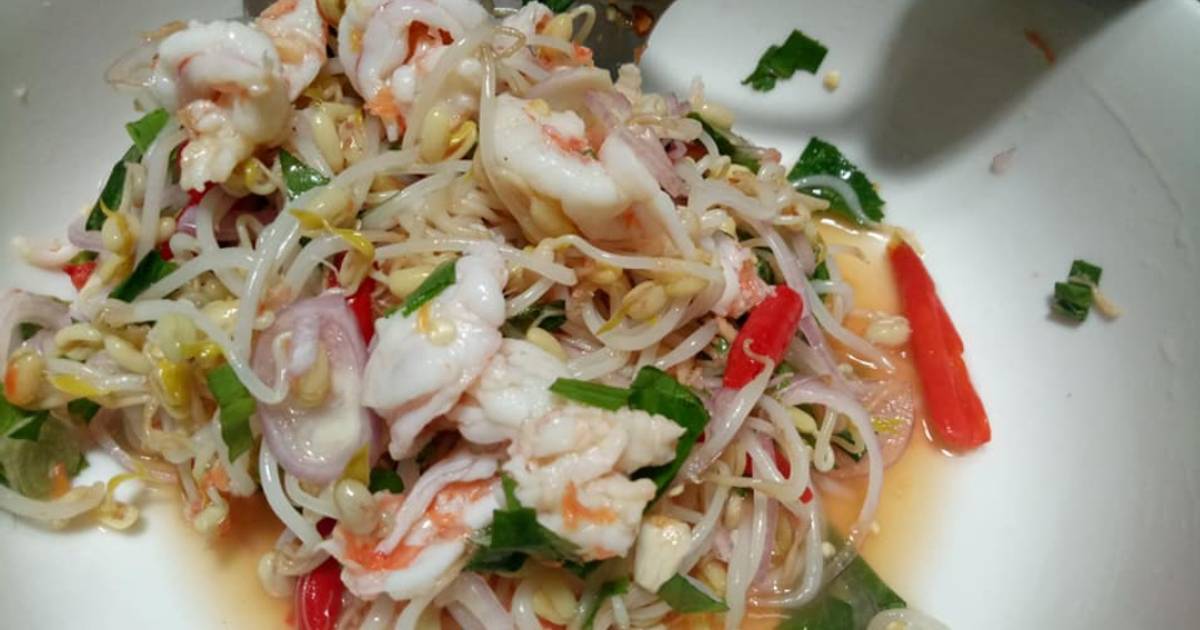 สูตร ยำถั่วงอก โดย Bowornlug Jane - Cookpad