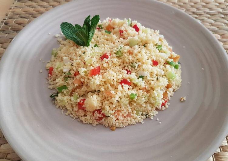 Tabulé Receta de Raquel Aznar Sanchez- Cookpad