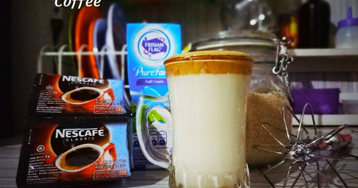 Resep Dalgona Coffee Viral oleh Lisa SciMath - Cookpad