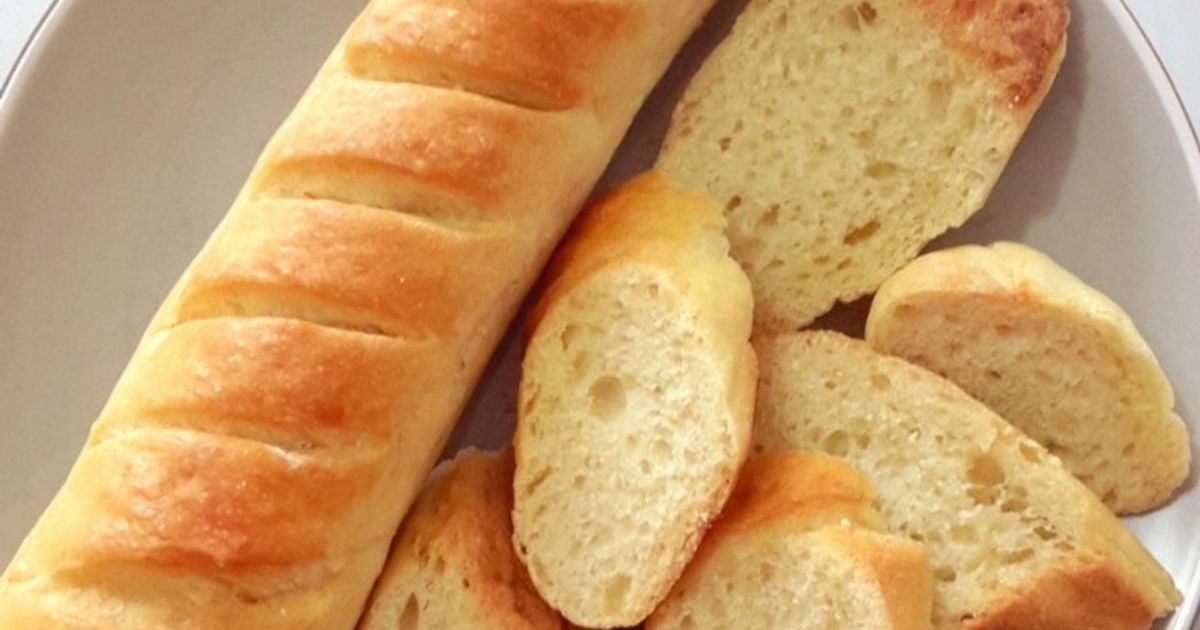 Resep roti baguette french rumahan enak dan mudah - Cookpad