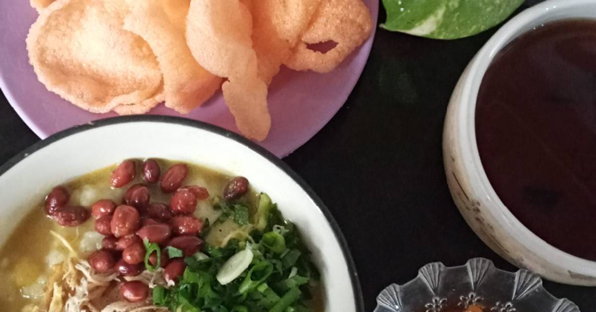 221 resep bubur ayam kuah kuning enak dan mudah - Cookpad