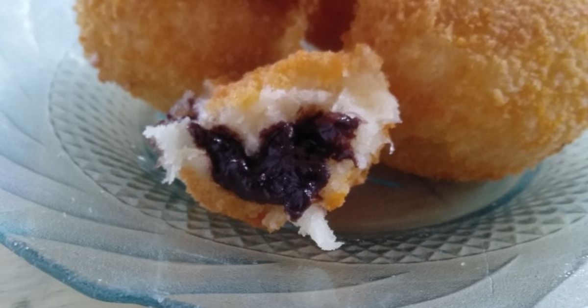 Resep Getuk Goreng Isi Coklat oleh abuk irun - Cookpad