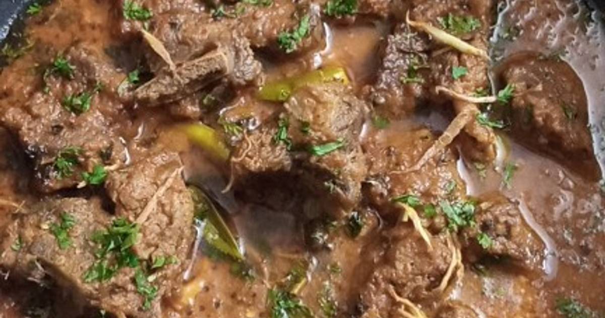 Shinwari Mutton Karahi😋 Recipe by Iqra Farrukh - Cookpad