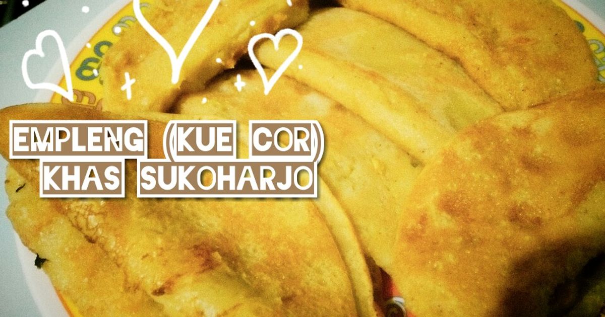 Resep Empleng Kelapa (Kue Cor) Super Simple oleh DapurNadia - Cookpad