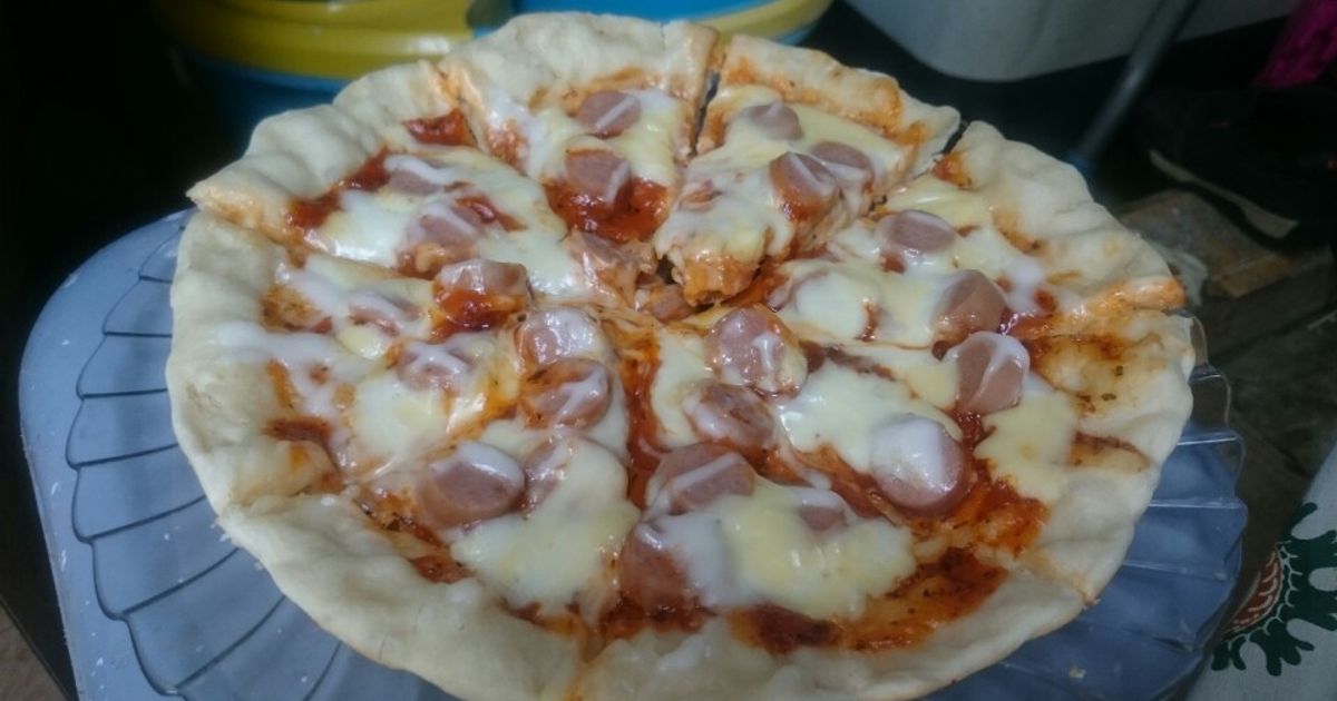 Resep Pizza Teflon Tanpa Telur oleh Nadia Fatih - Cookpad