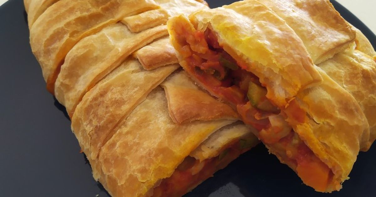 Savory Strudel Filled With Caponata Recipe By Viví