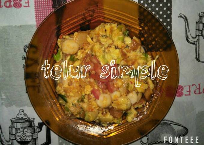 Resep Telur simple 🐣 oleh Sela Agustin - Cookpad