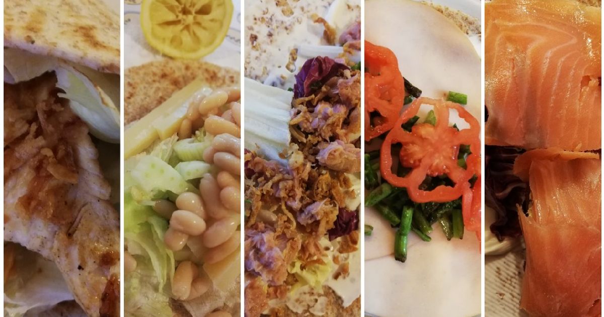 5 Ideas For Whole Wheat Piadina Wraps For A Light Lunch! 🌯 Recipe By ...