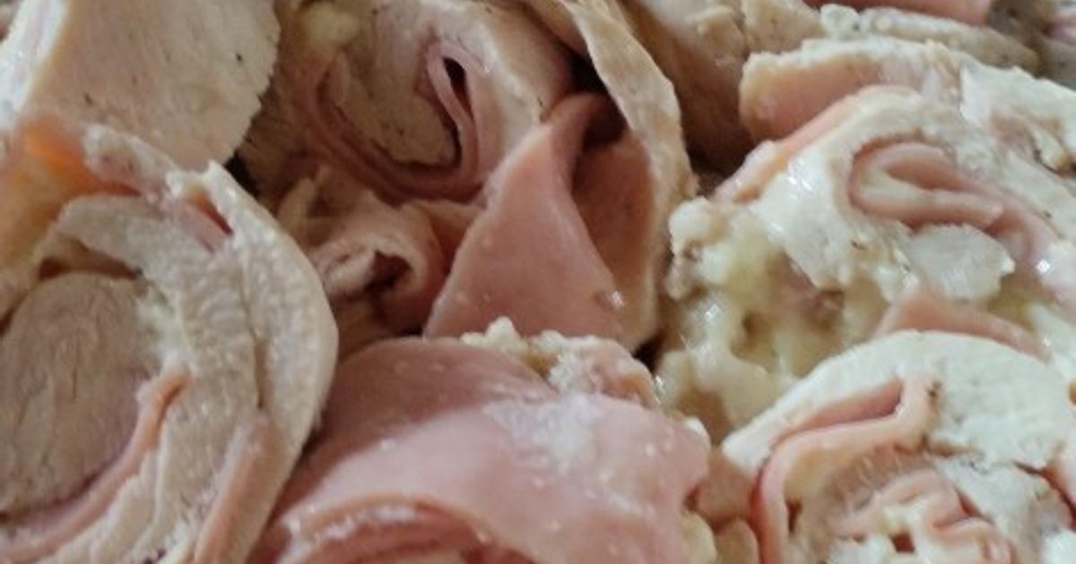 Rollos De Pechuga De Pollo Con Queso Y Jamón Receta de ANGELICA ANAYA ...