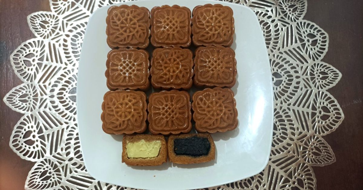 Resep Classic Mooncake oleh Ulla - Cookpad