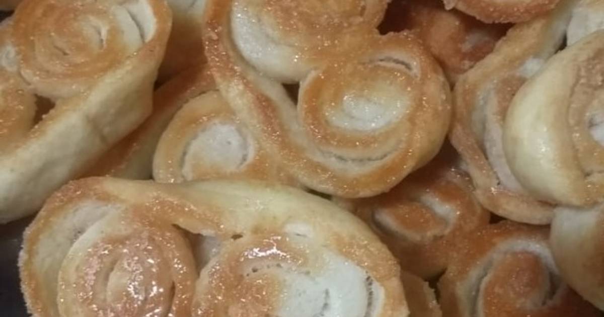 Palmeritas caseras 💙 Receta de Denise - Cookpad