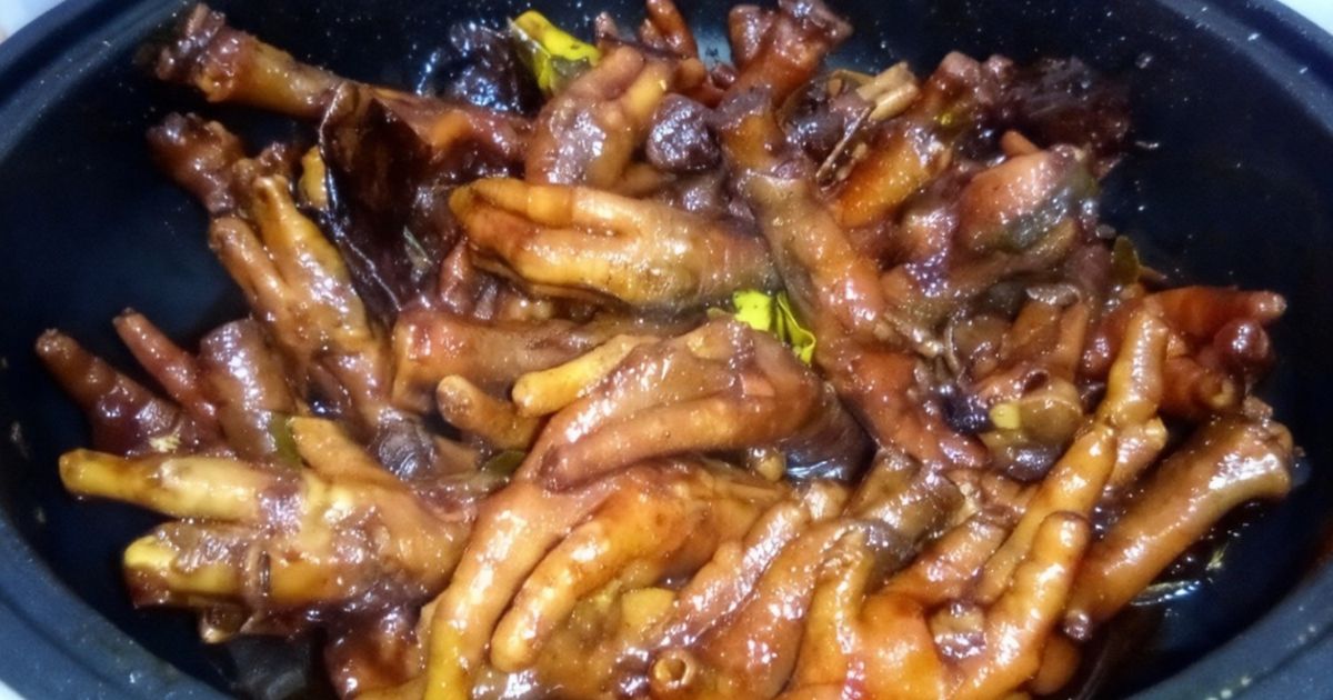 Resep Ceker Kecap Mee Ayam (Tanpa Mee) Kami Suke oleh حريم بنت فلان🌹 ...