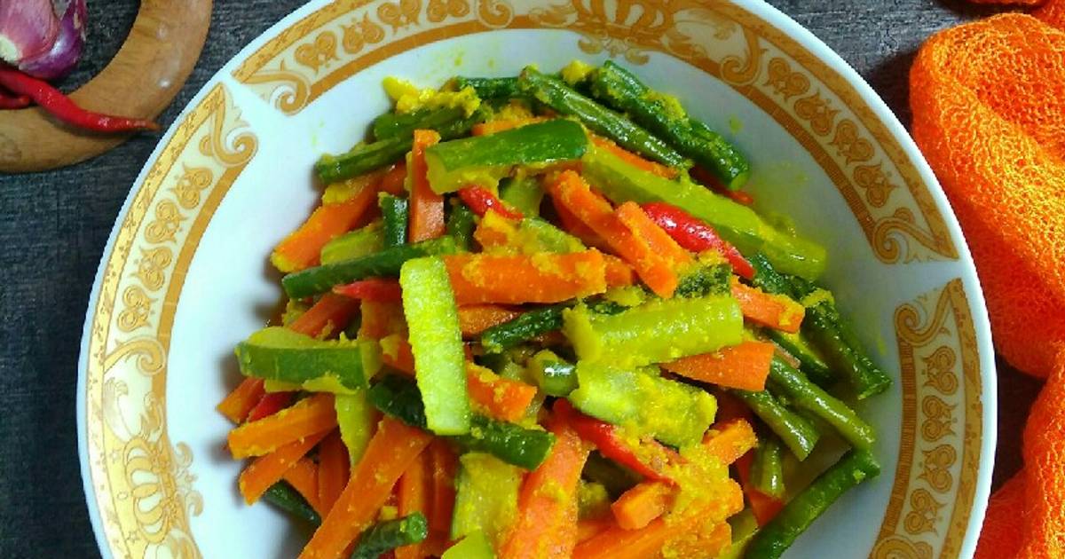 Resep Acar Kuning (timun, wortel, kacang panjang) oleh Mutiarisa - Cookpad