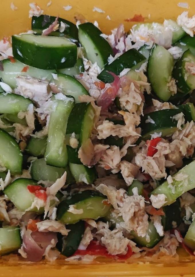 Resep Acar tongkol 83 kcal tinggi protein untuk diet oleh Callista ...