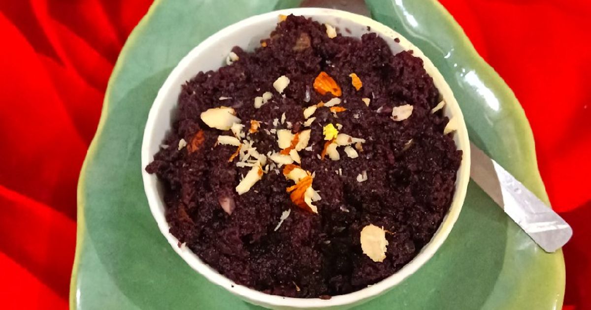 Black Carrot Halwa Recipe by Ajita Srivastava - Cookpad
