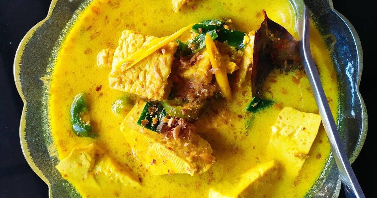 35 resep tempe kuah bumbu kuning enak dan mudah - Cookpad