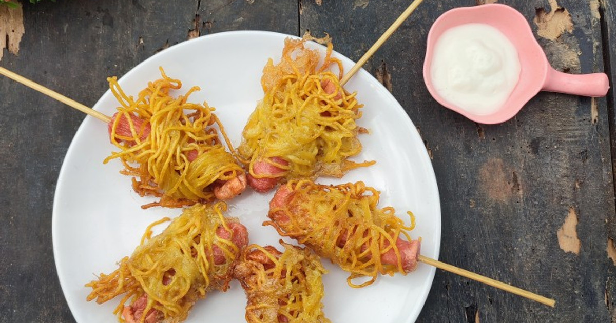 Resep Sate Sosis Mie oleh Widjie Astuti - Cookpad