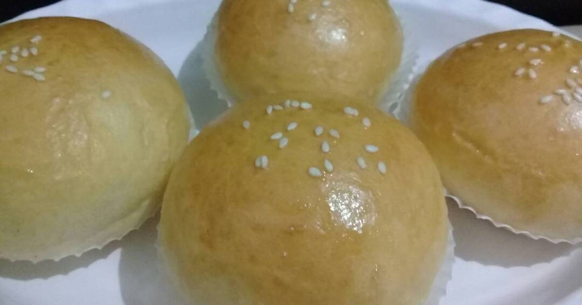 Resep Roti (buat) Burger homemade oleh Tati Noerh - Cookpad