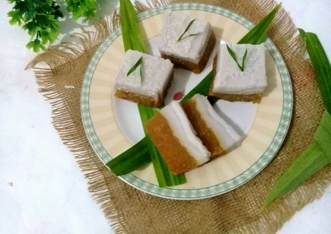 Resep Kue Talam Singkong Gula Aren oleh farida Sulthan 🇮🇩 (IG. Malika02782) - Cookpad