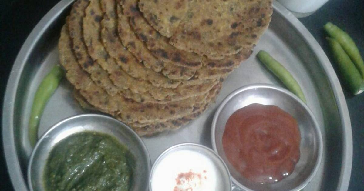 Sonal Jayesh Suthar દ્વારા રેસીપી દૂધી ના થેપલા (Dudhi na thepla Recipe ...