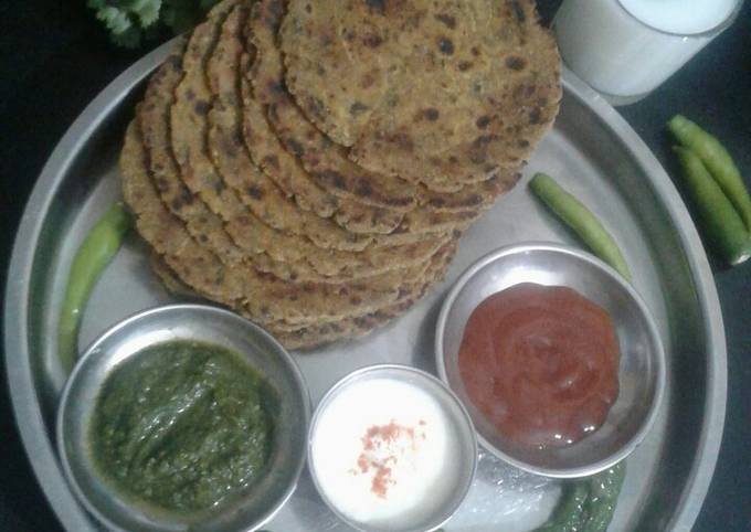 Sonal Jayesh Suthar દ્વારા રેસીપી દૂધી ના થેપલા (Dudhi na thepla Recipe in Gujarati) - કૂકપૅડ