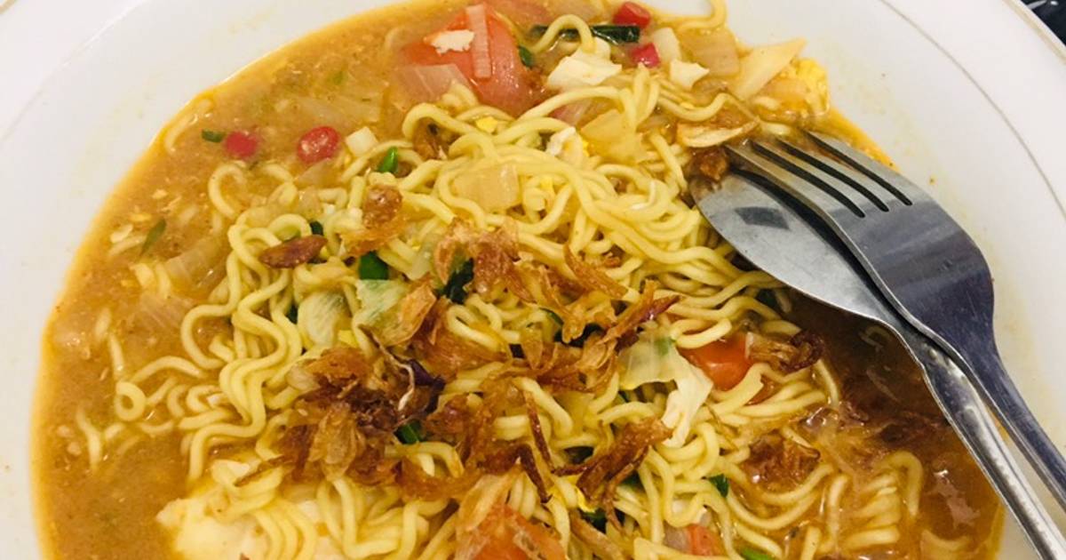 Resep Indomie rebus pedas oleh Nani Ahmad - Cookpad