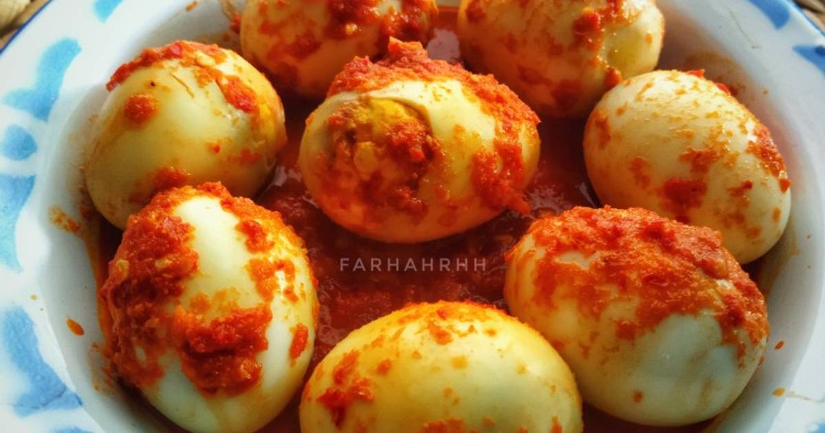 Resep Telur Bumbu Bali oleh Farhah - Cookpad