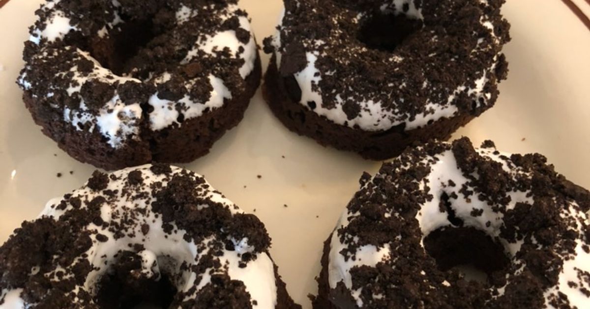 Resep Donat Panggang Oreo (Baked Oreo Donut) oleh Chitra Nila - Cookpad