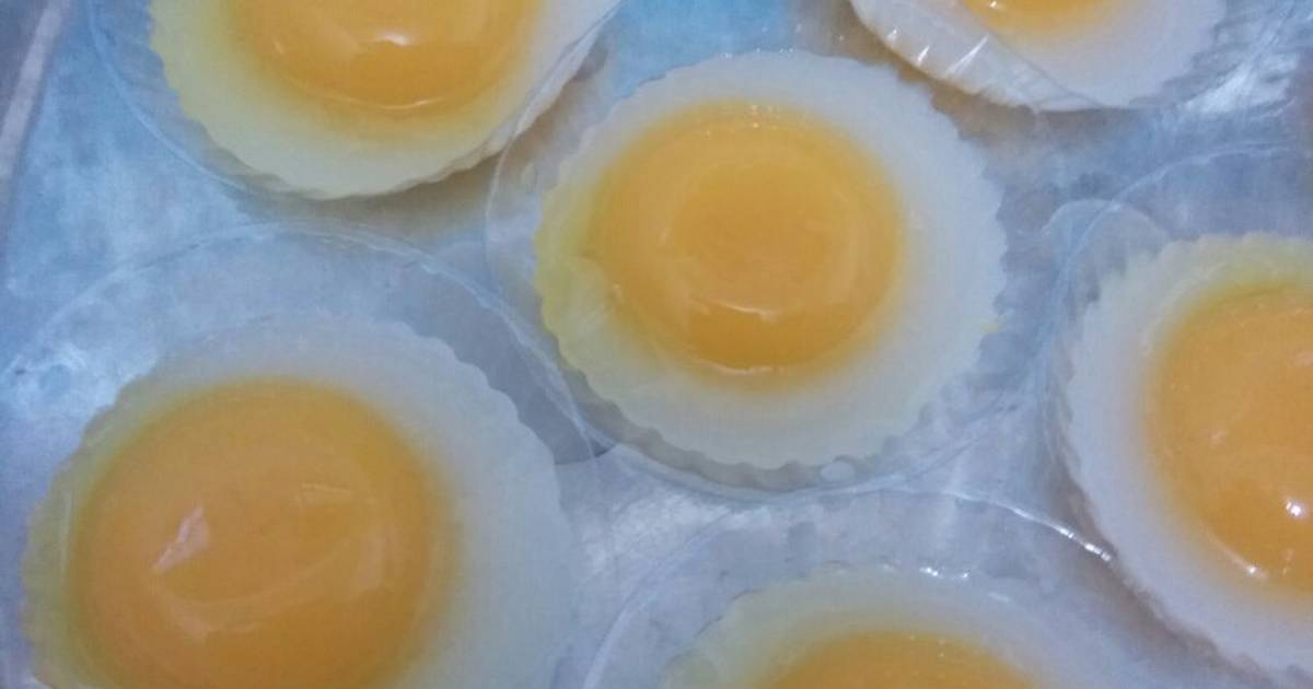 40 resep agar agar cup telur ceplok enak dan mudah - Cookpad