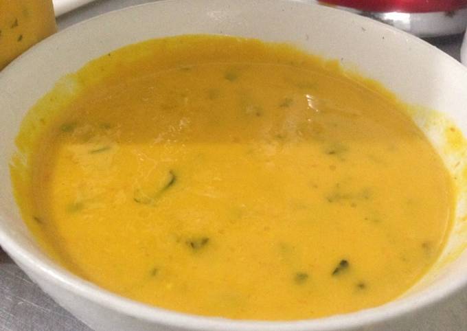 Crema de ají con huacatay Receta de Chef Manuel Pérez- Cookpad