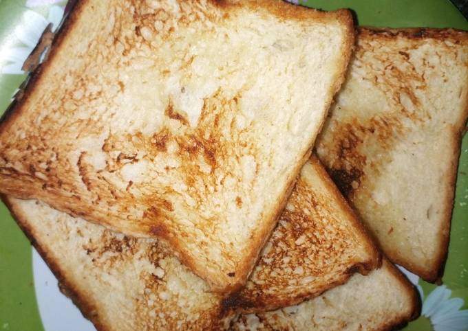 Pan toasted bread Recipe by Julian Michelle - Cookpad