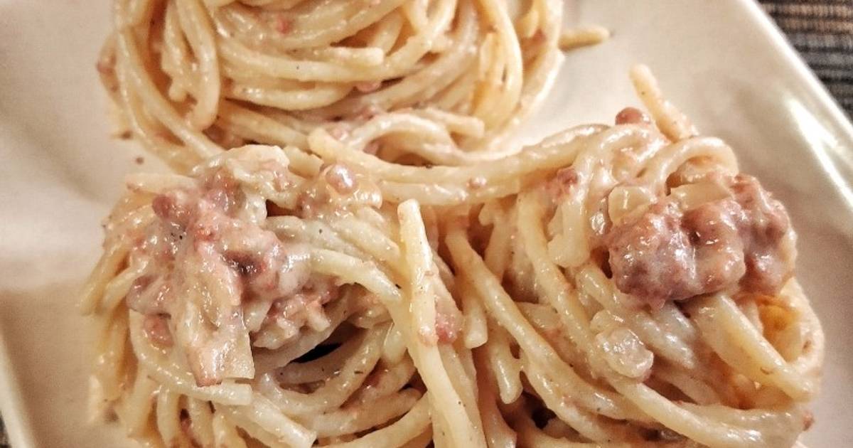 Resep Corned Beef Spaghetti oleh aniesaryono - Cookpad
