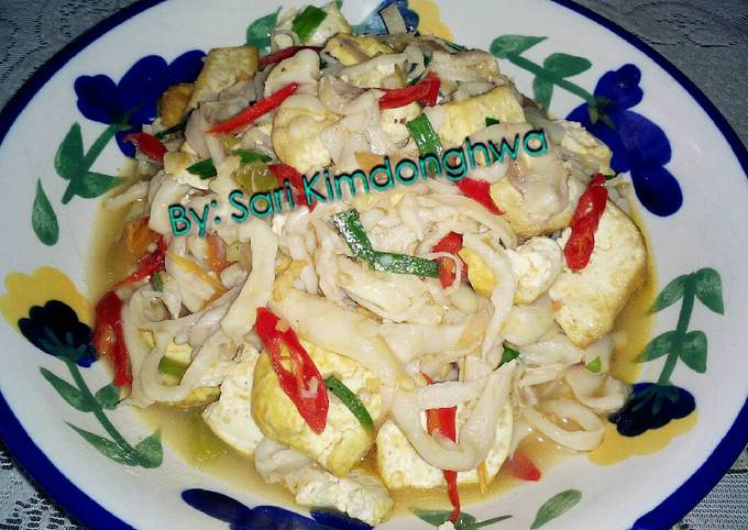 Resep Tumis Jamur Tahu oleh Sari Utami Kimdonghwa - Cookpad