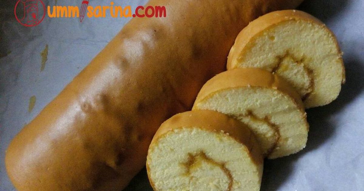 Resep Bolu Gulung Atau Roll Cake oleh Ummi Sarina. - Cookpad