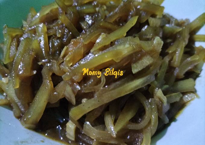 Resep Pepaya Muda saos Tiram oleh KANAYA - Cookpad