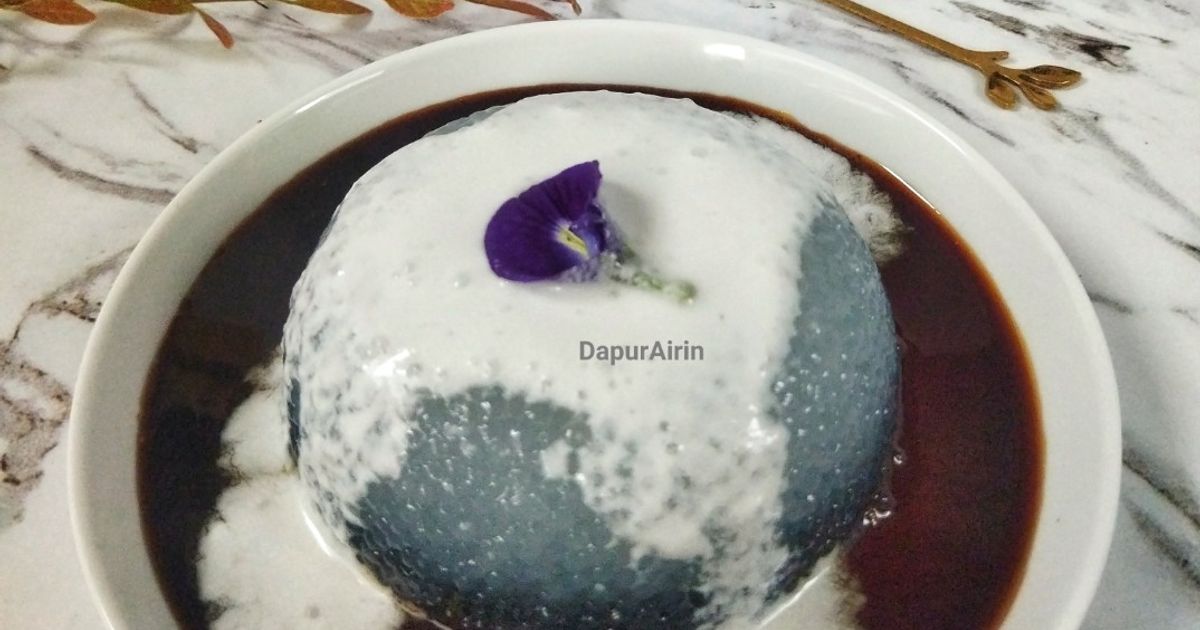 Resep Sagu Bunga Telang Gula Melaka oleh dapur Airin - Cookpad