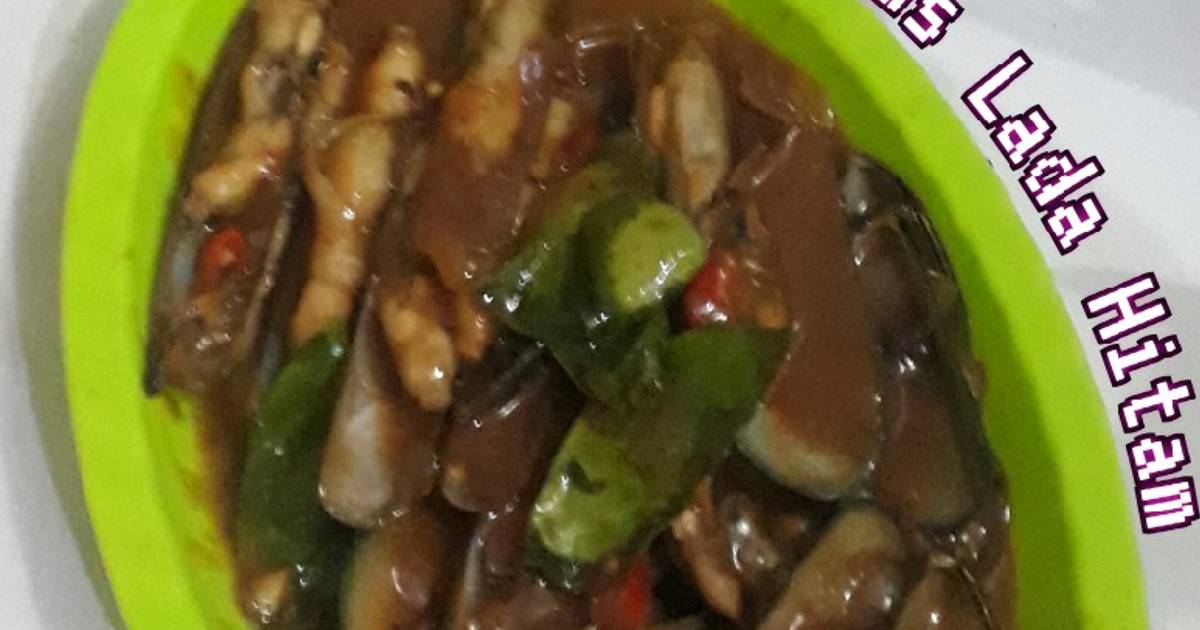 Resep Kerang Saus Lada Hitam oleh Mey's Cila - Cookpad
