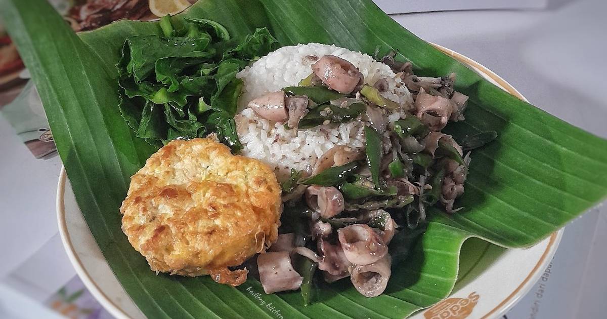 Resep nasi rames lezat mudah lengkap dengan lauknya