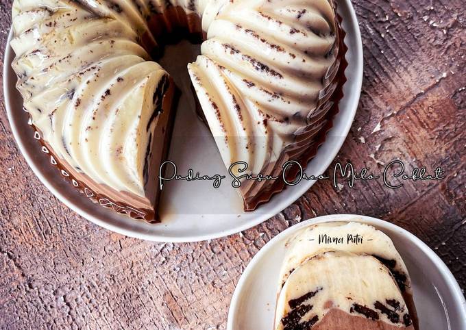 Resep Puding Susu Oreo Milo Coklat oleh Putrie - Cookpad